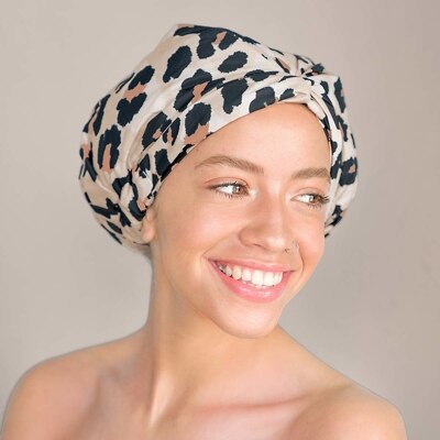 Kitsch Luxe Shower Cap Leopard FEELUNIQUE