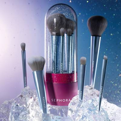 SEPHORA COLLECTION Moving Lights Face Eye Brush Set FEELUNIQUE